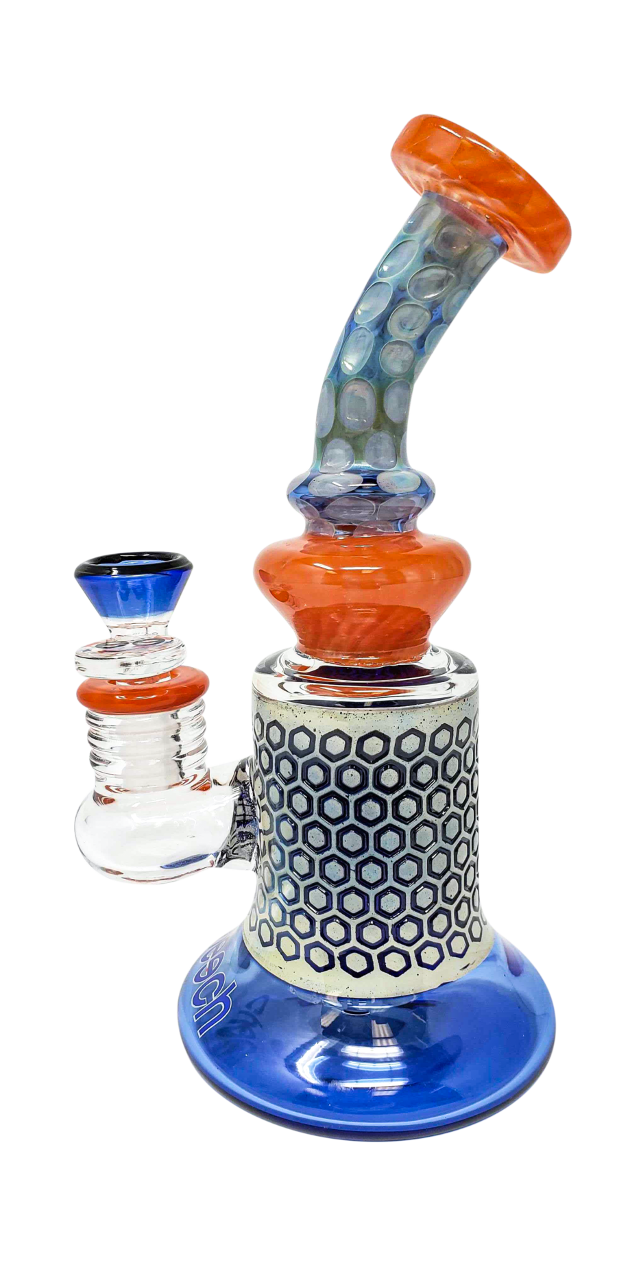 8” Etched Rig – Cheech Glass